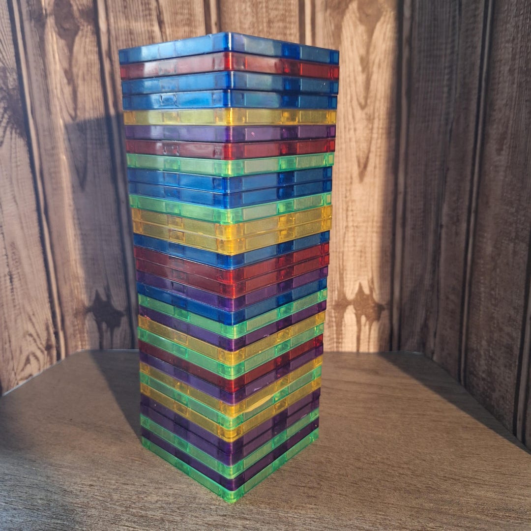 Shape Mags 32 Piece Set Magnet Building Tiles Magnetic Blocks Square ...