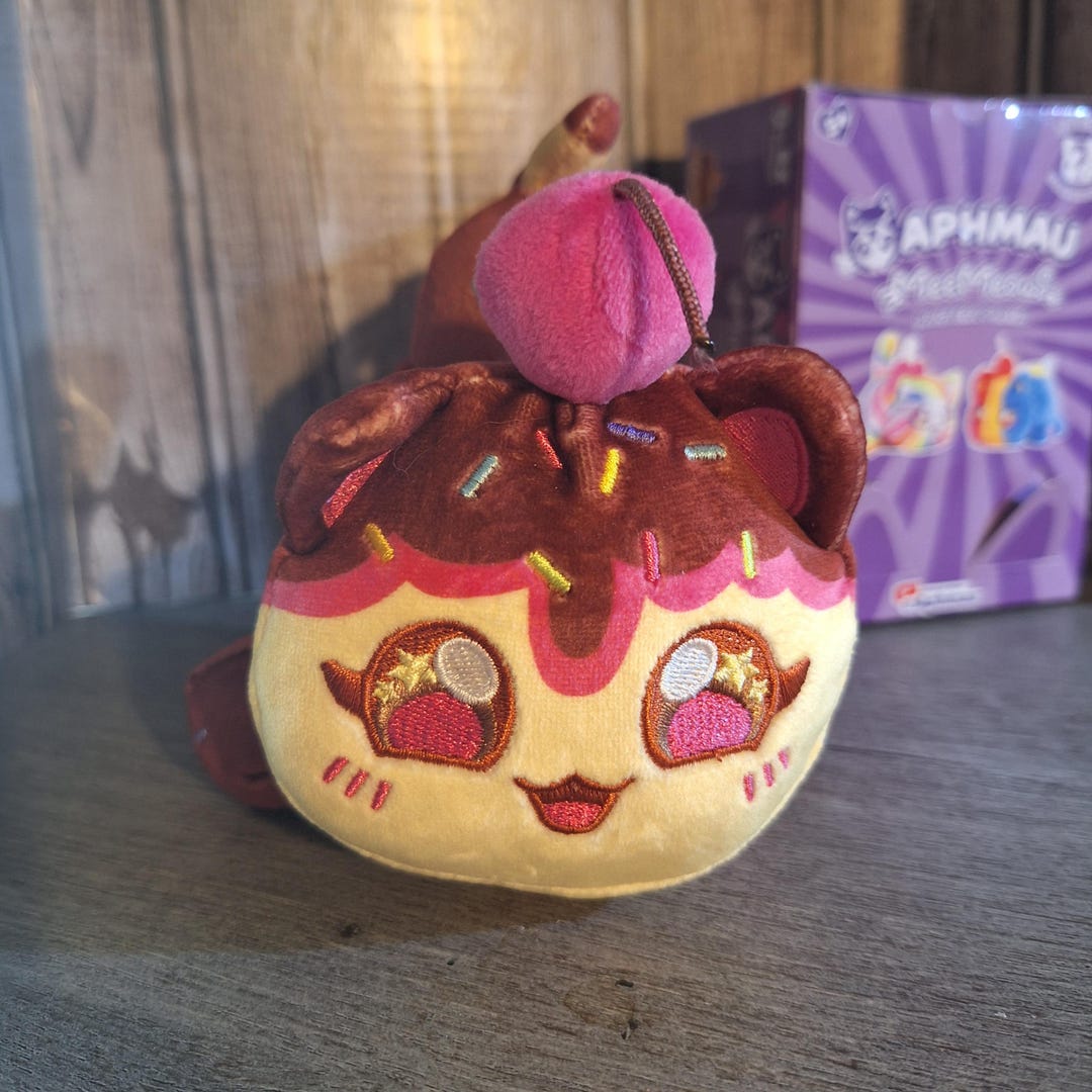 Collectible Aphmau Meemeows Mustery Plush Rare Sundae Carnival Treats 6 ...