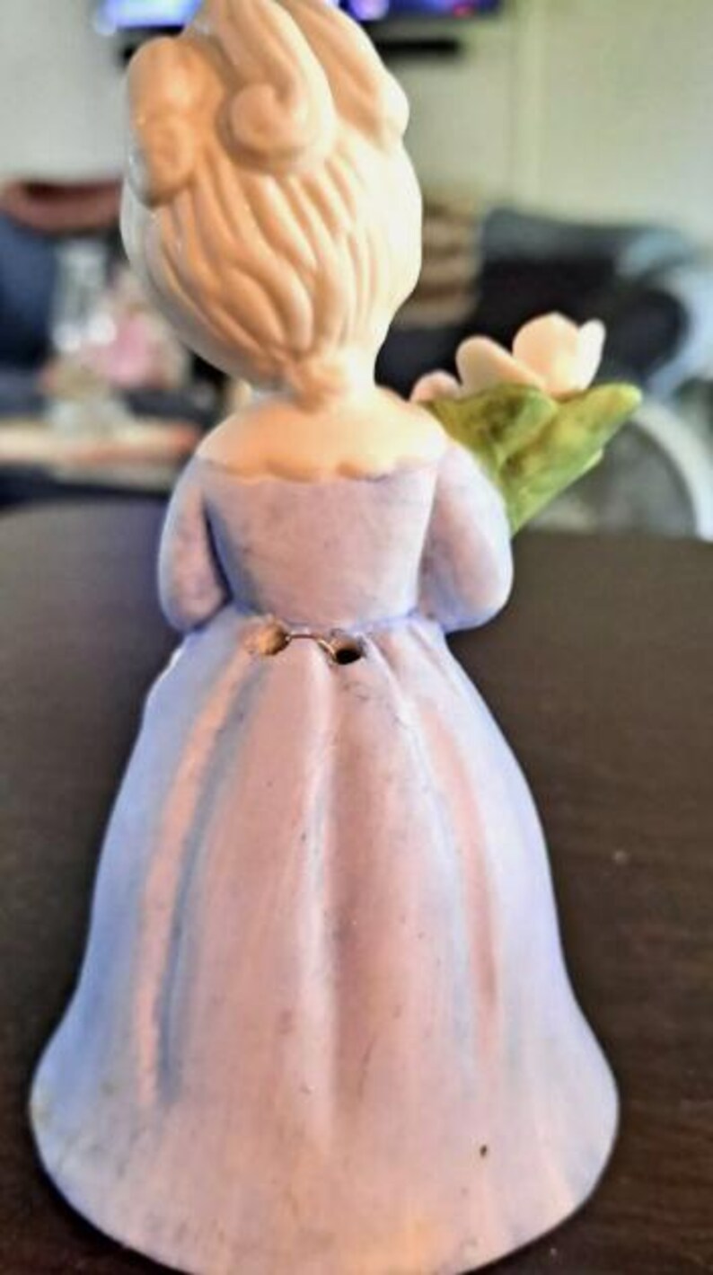 Collectible Vintage Lefton? Old Lady Bell Figurine - Etsy