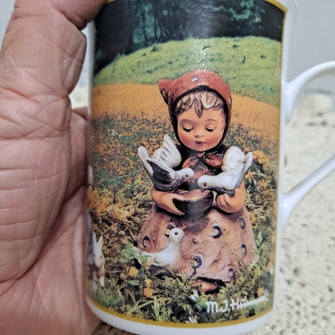 Danbury Mint Fire Porcelain M.J. Hummel Mug May ''cinderella'' - Etsy
