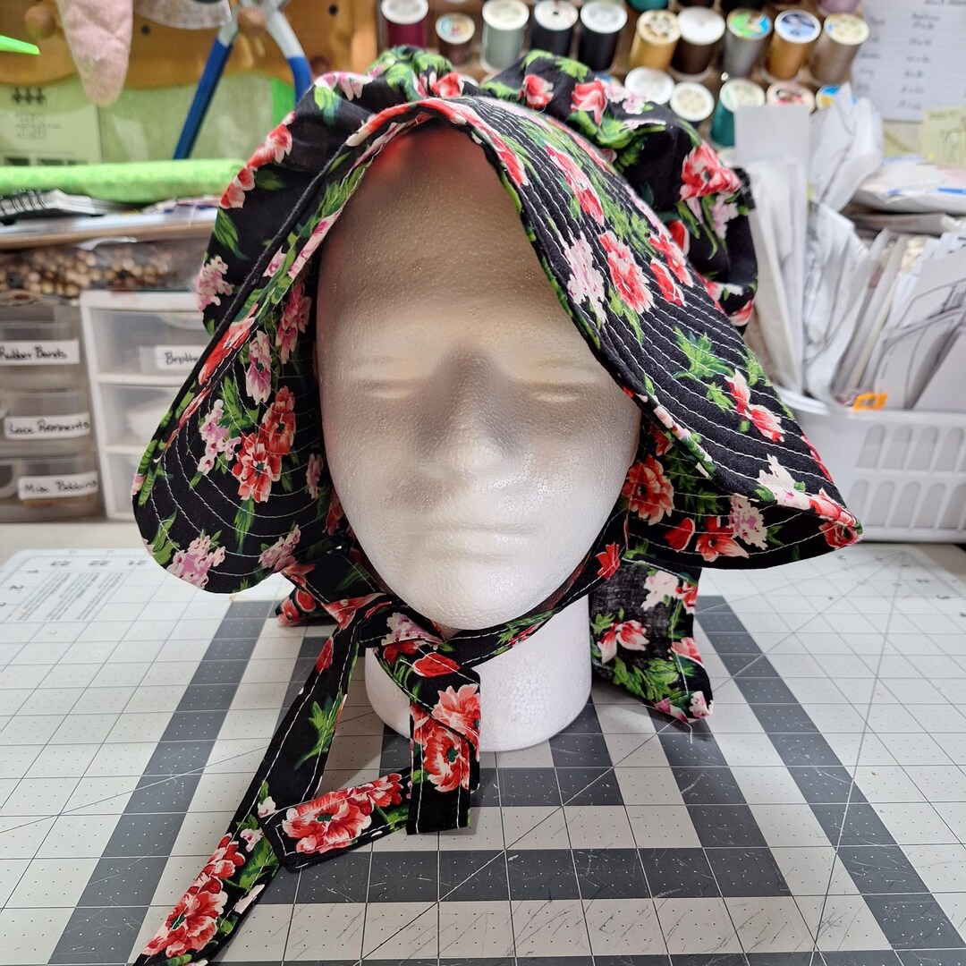 Primitive Pioneer 1800's Style Farm Country Floral Farmers Gardening ...