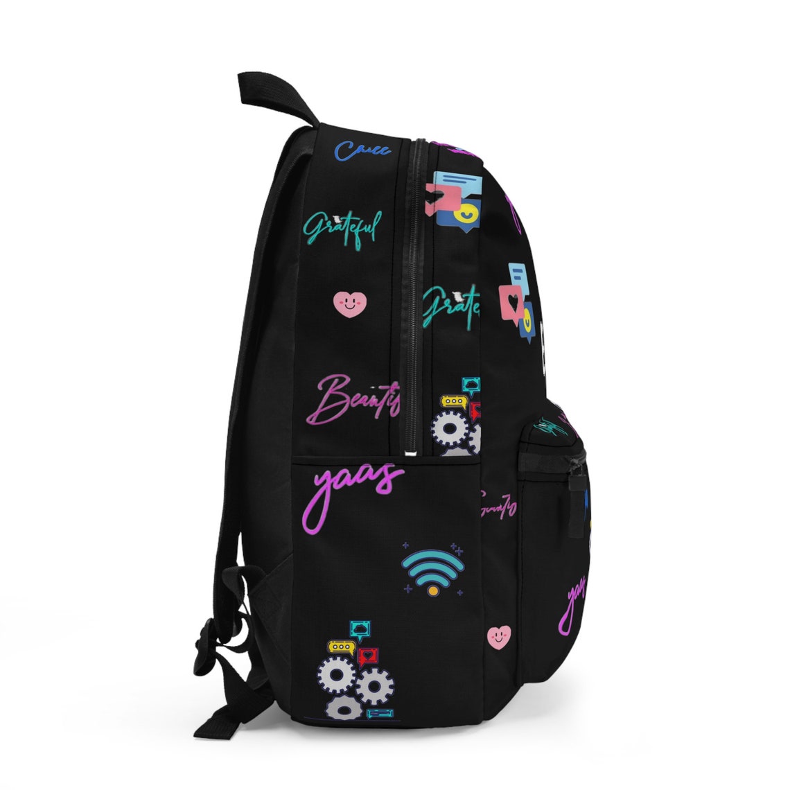 Personalized Inspiring School Backpack for Kids and Teens, Student ...