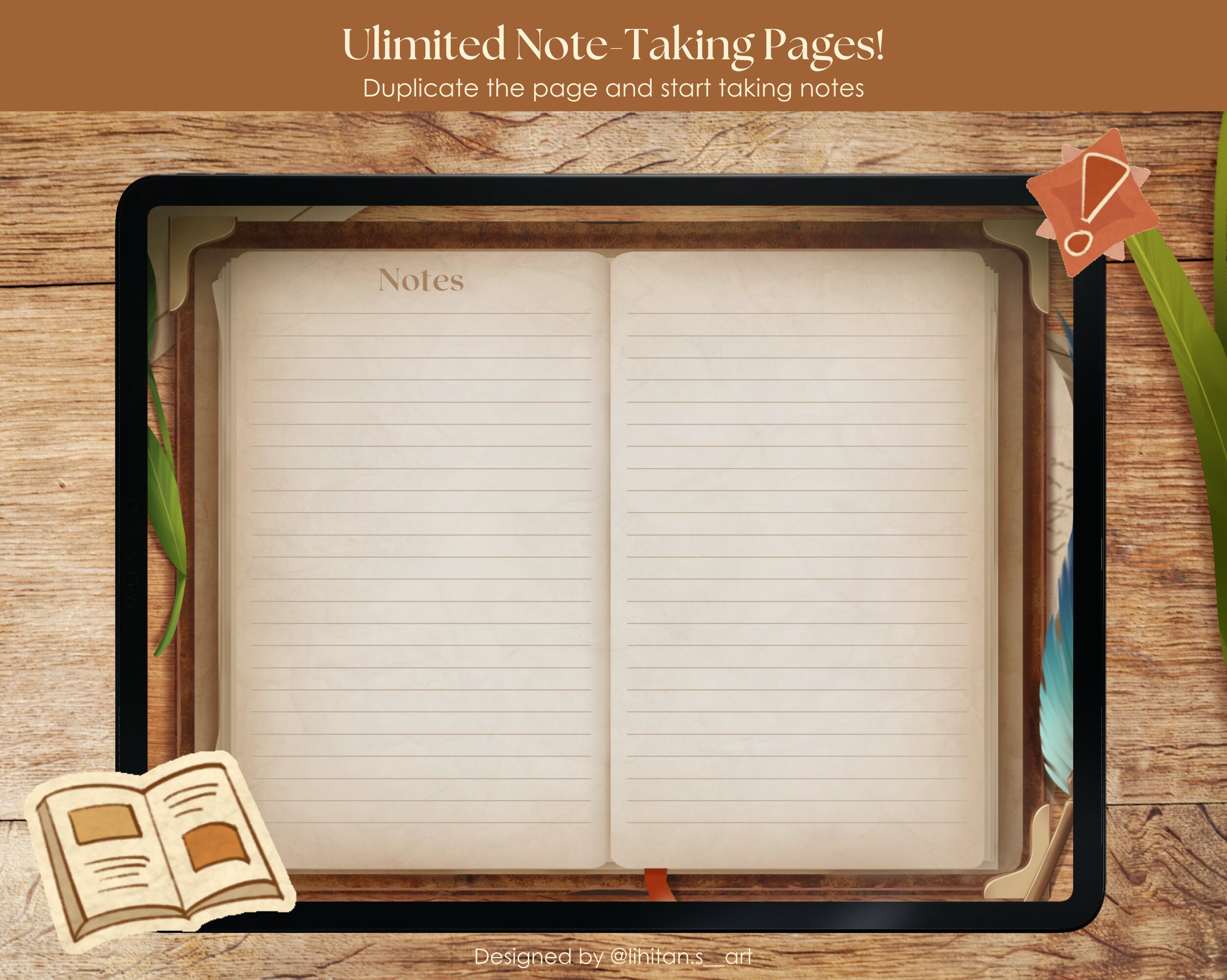 Genshin Impact Themed Full Undated Digital Planner, Daily, Weekly ...