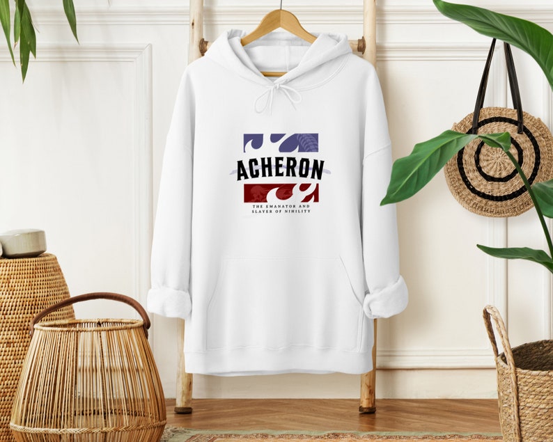 Acheron Themed Unisex Hoodie, Honkai Star Rail, HSR Hoodies, Starrail ...