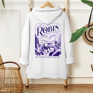 Robin Themed Hoodie, Honkai Star Rail Apparel Hoodies, Vintage Anime ...