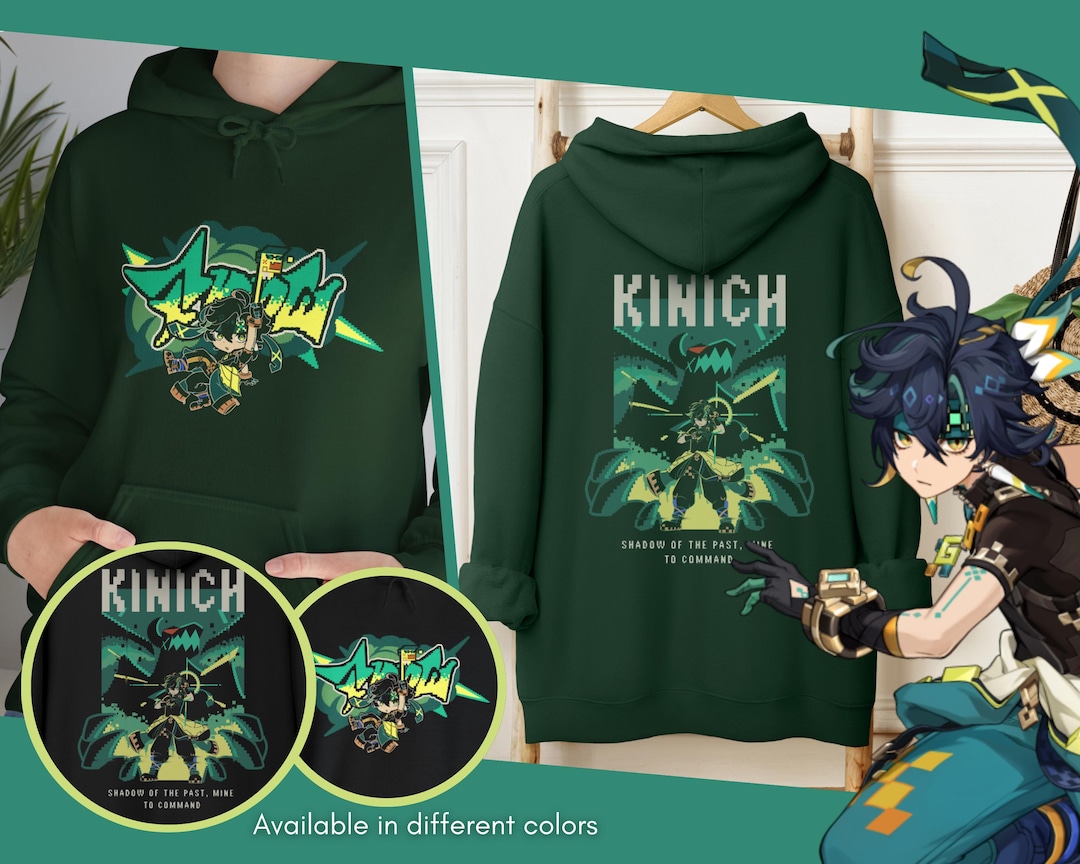 Kinich Themed Hoodie, Genshin Impact Unisex Hoodies, Natlan ...