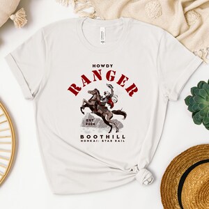 Boothill Themed T-shirt, Honkai Star Rail, HSR Shirt, Western Anime ...