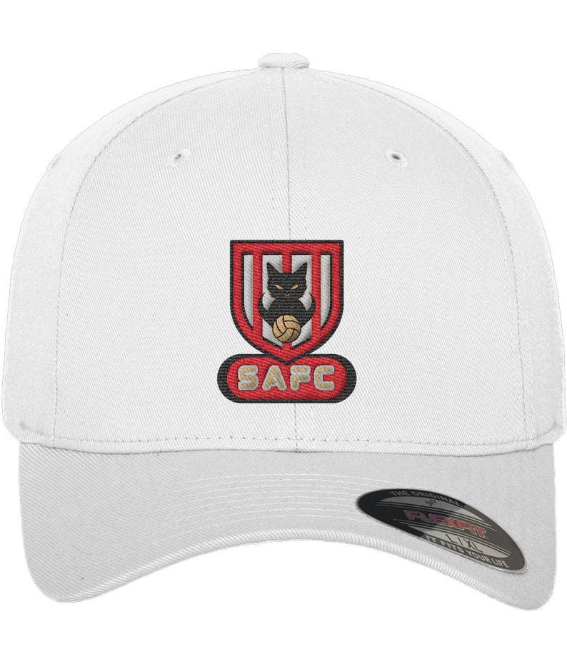 Sunderland Cap SAFC Hat Embroidered Black Cat Emblem Football Team ...