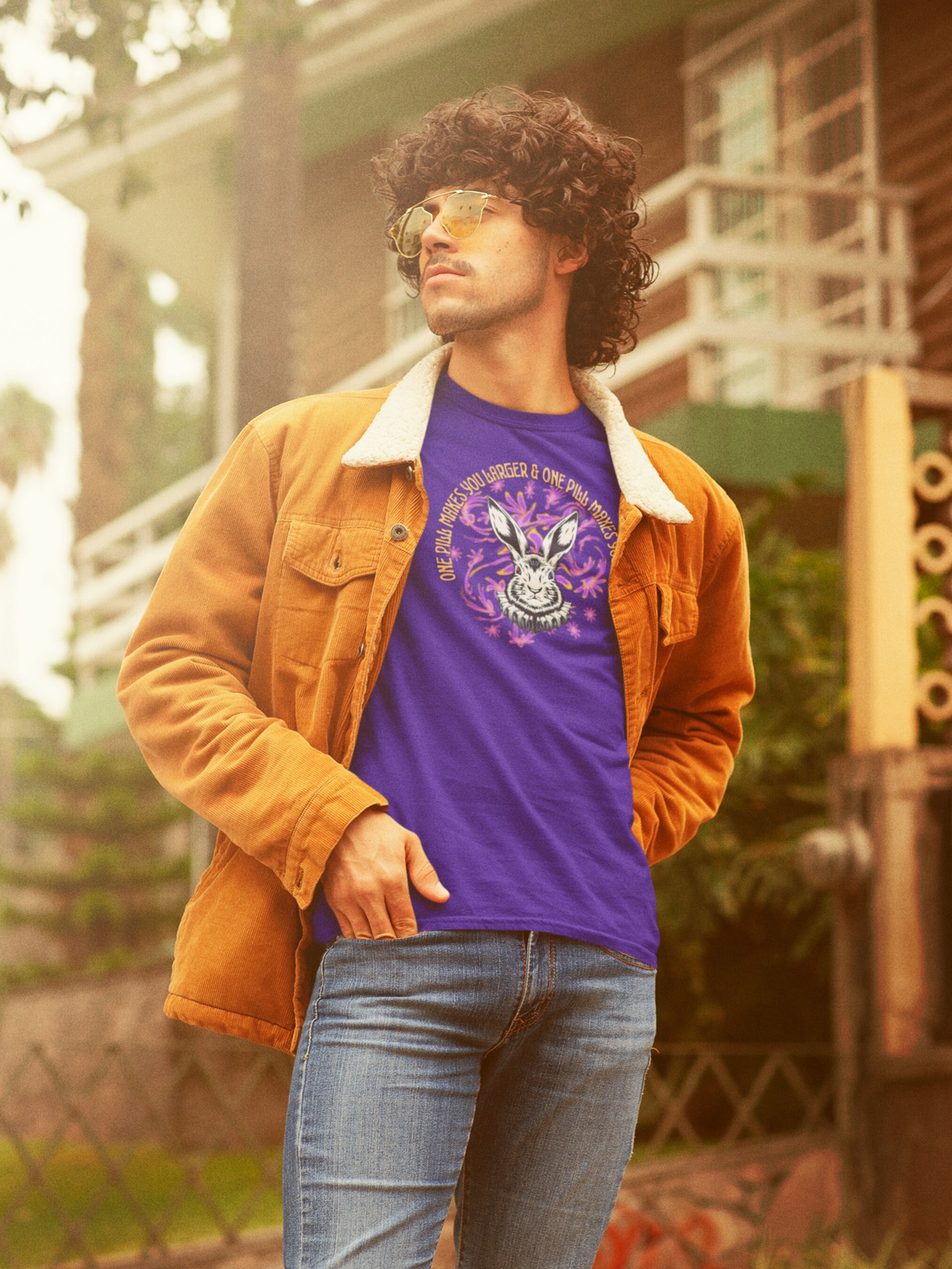 Jefferson Airplane Music Tee White Rabbit Psychedelic Rock T-shirt 60s ...