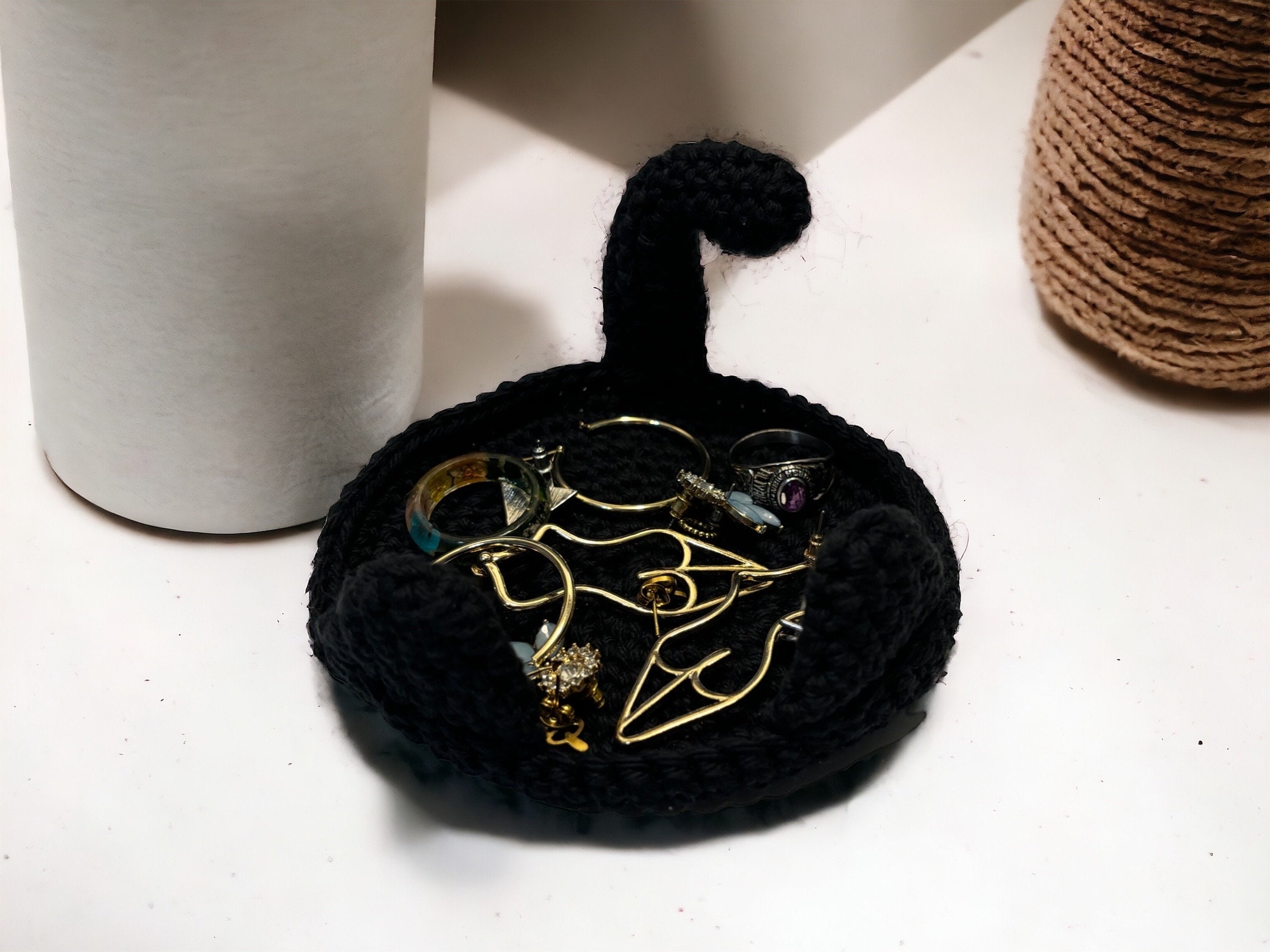 Cat Ring Holder Cat Trinket Dish Cat Jewelry Dish Trinket Dish Cute Cat ...