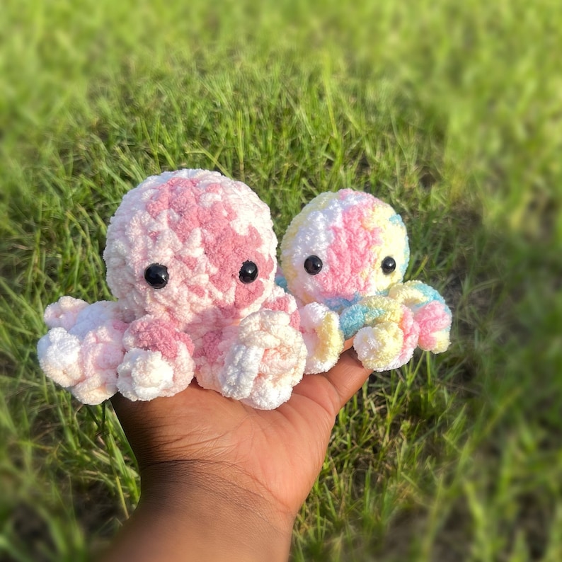 Baby Octopus Crochet Octopus Crochet Plush Baby Octopus - Etsy