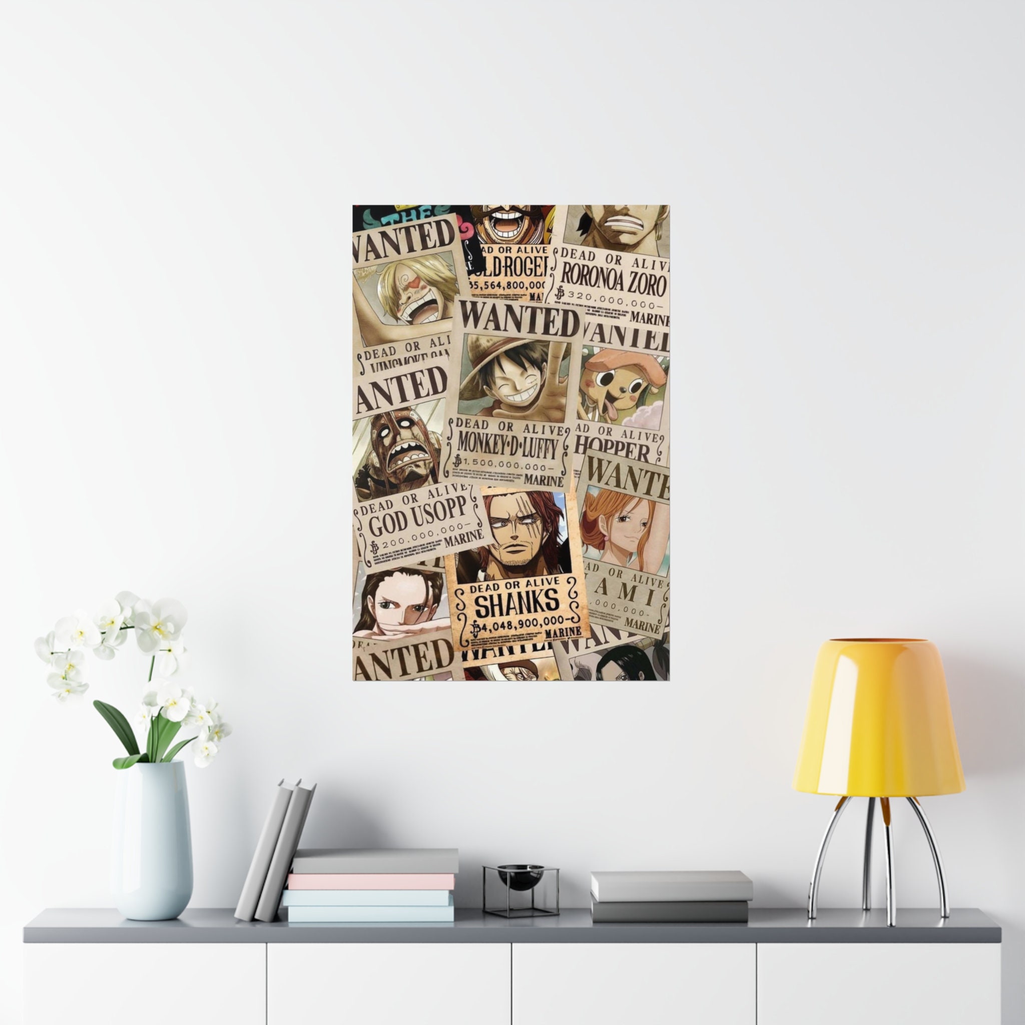 Anime Poster One Piece Poster Print One Piece Merch Anime Merch Anime ...