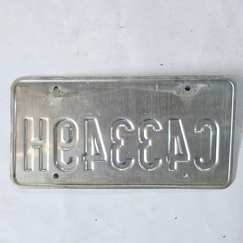 WASHINGTON License Plate - Free Shipping in USA - 1 W/ Random Letters ...