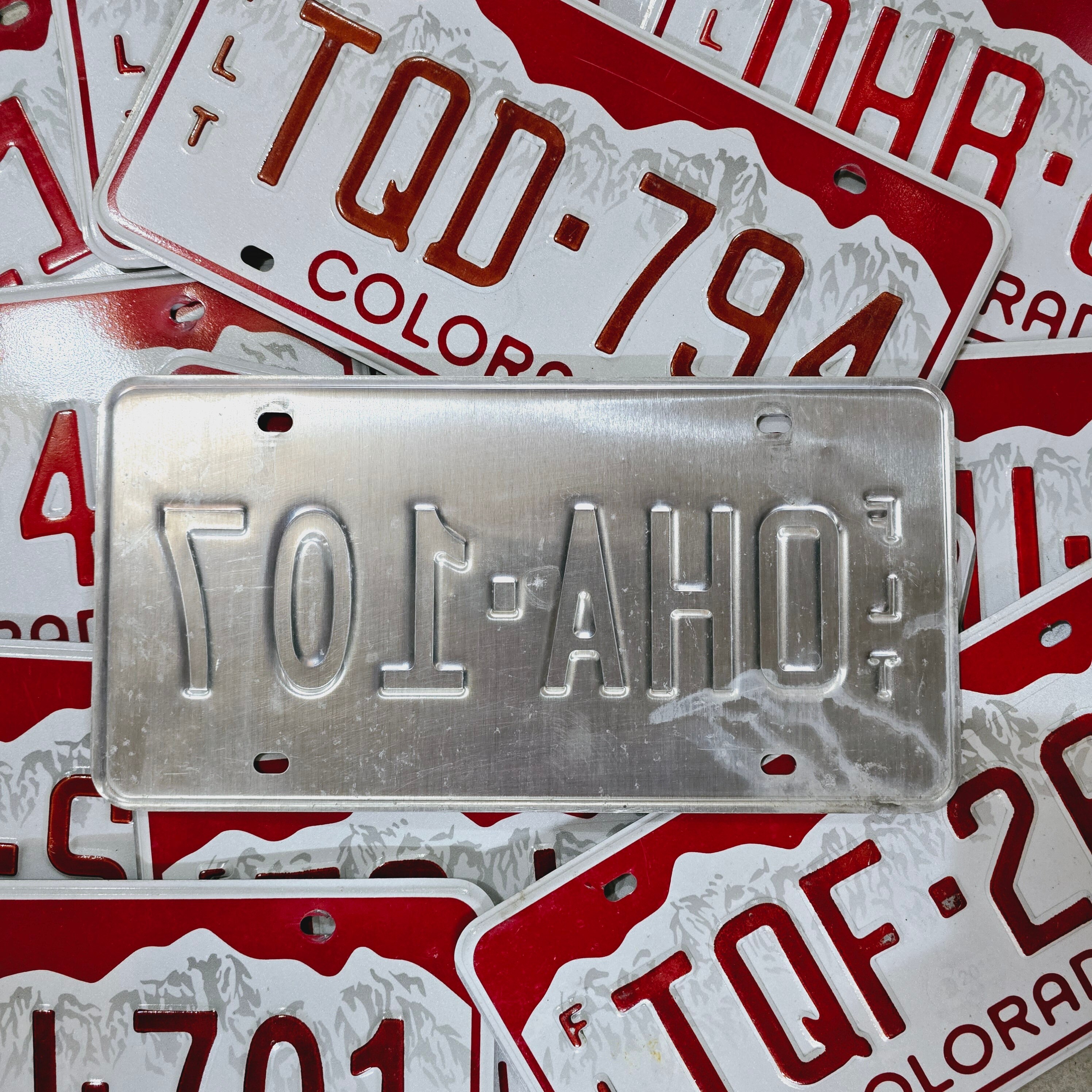 COLORADO Fleet License Plate - Free Shipping in USA - 1 W/ Random ...