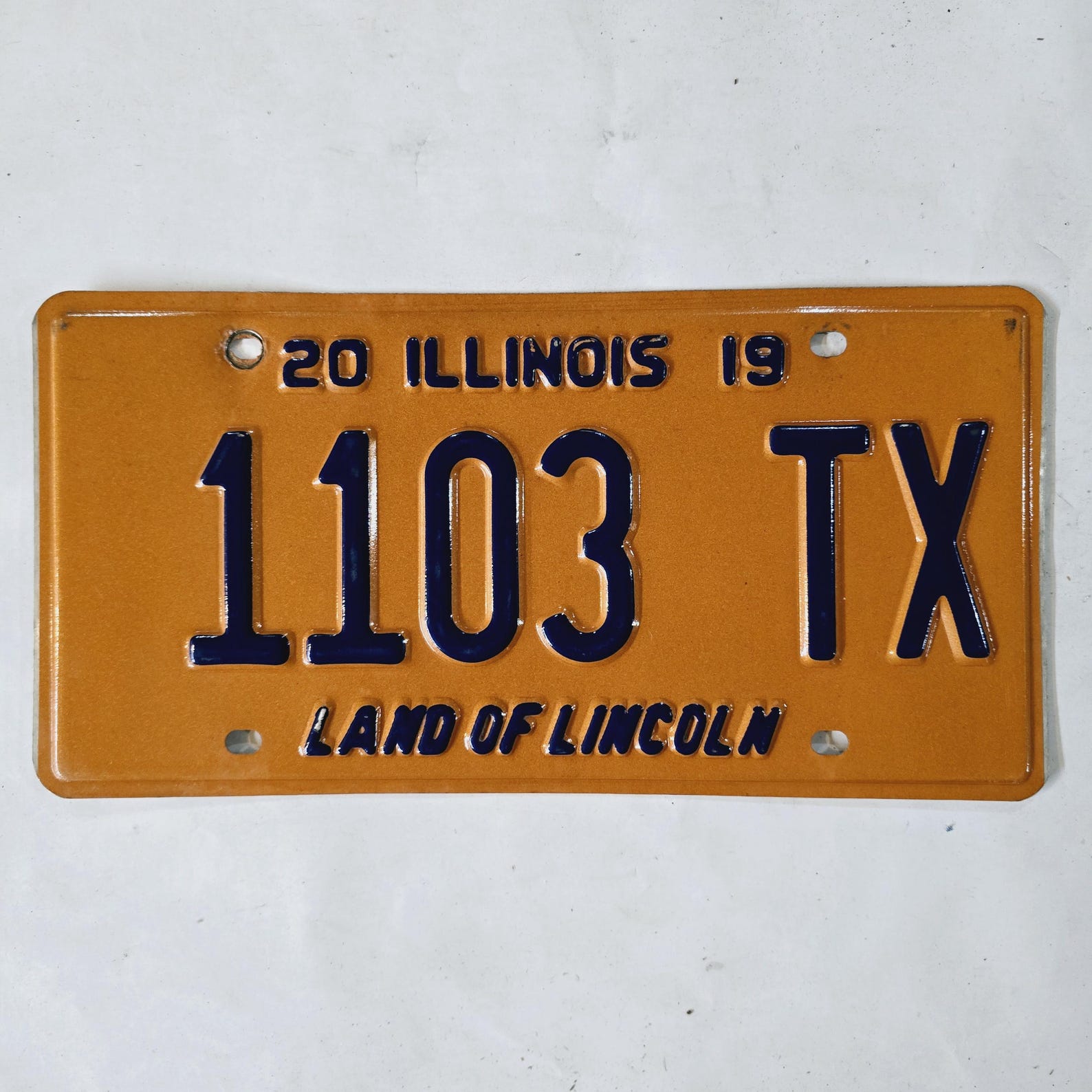 2019 ILLINOIS License Plate - Free Shipping in USA - Colorful Taxi ...