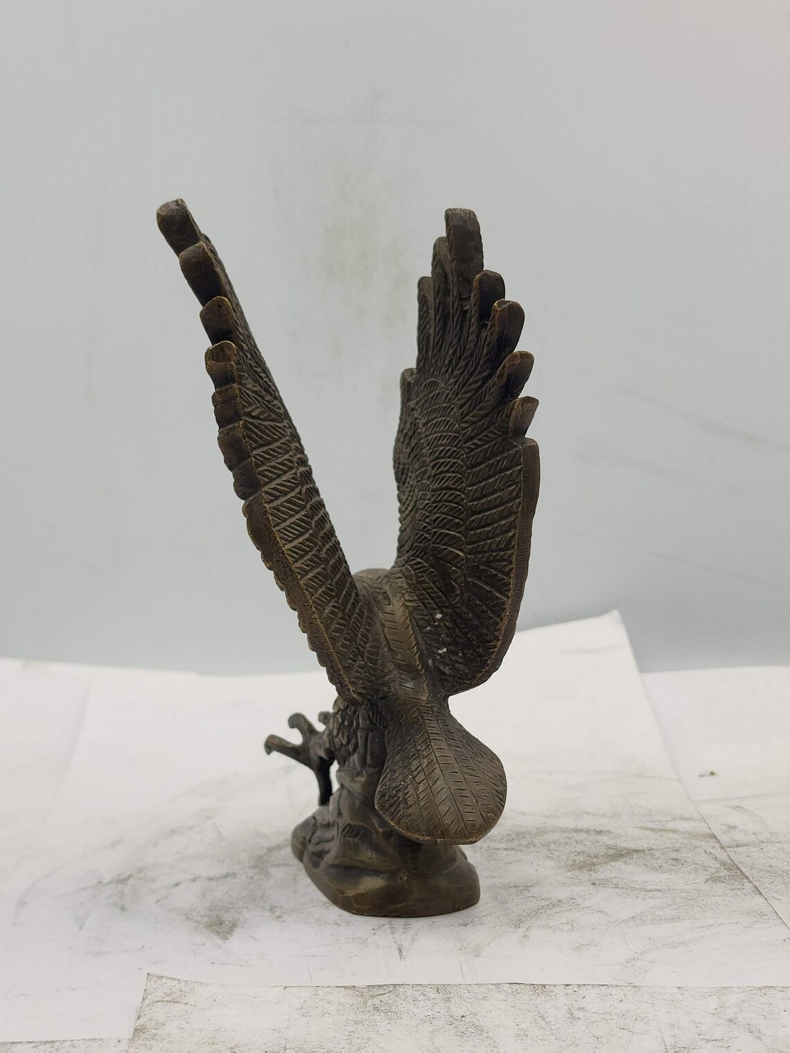 8 Inch Statue of Eagle Bird Statue Sand Casting - Etsy