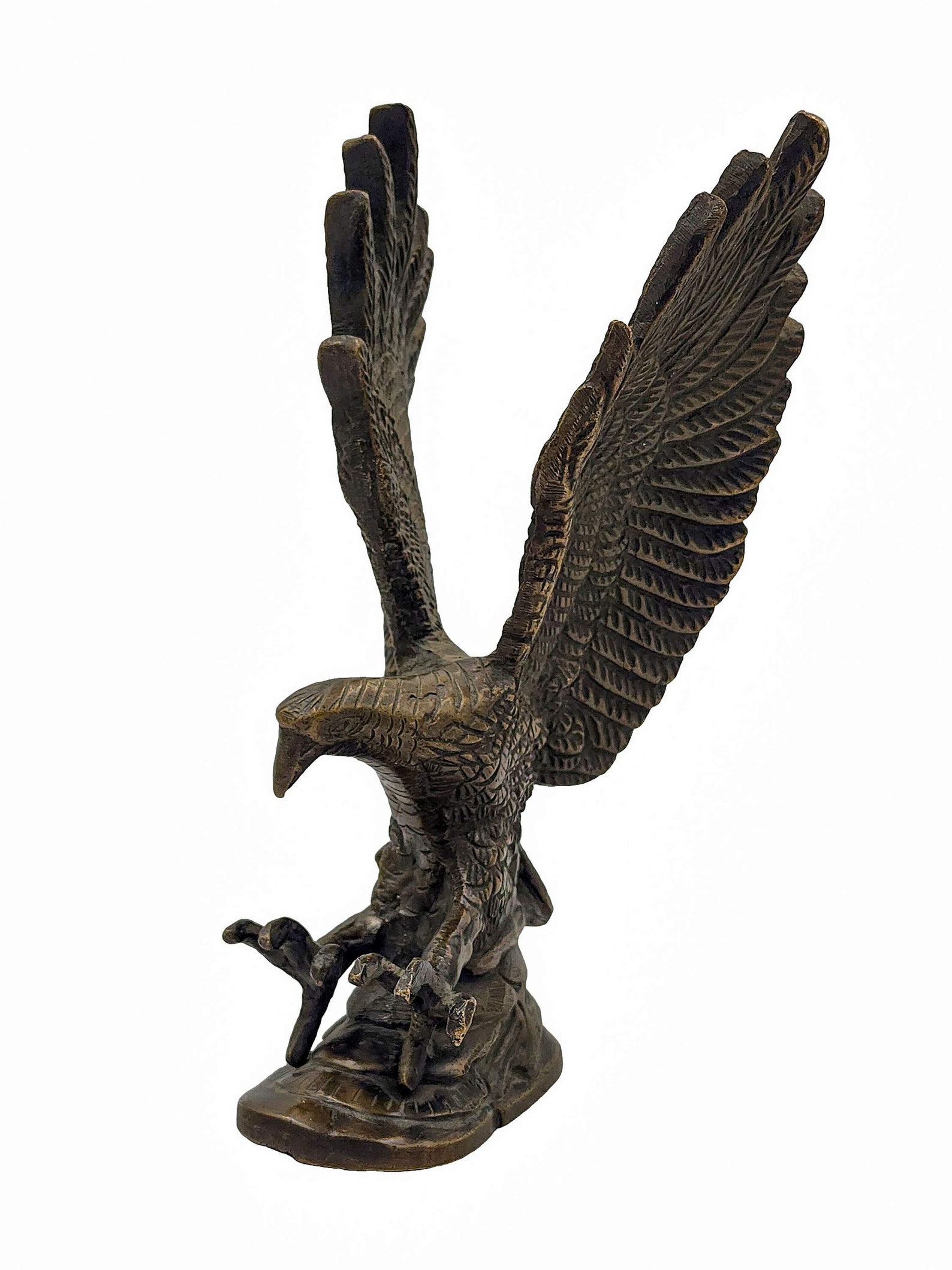 8 Inch Statue of Eagle Bird Statue Sand Casting - Etsy