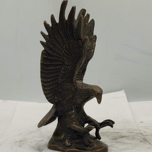 8 Inch Statue of Eagle Bird Statue Sand Casting - Etsy