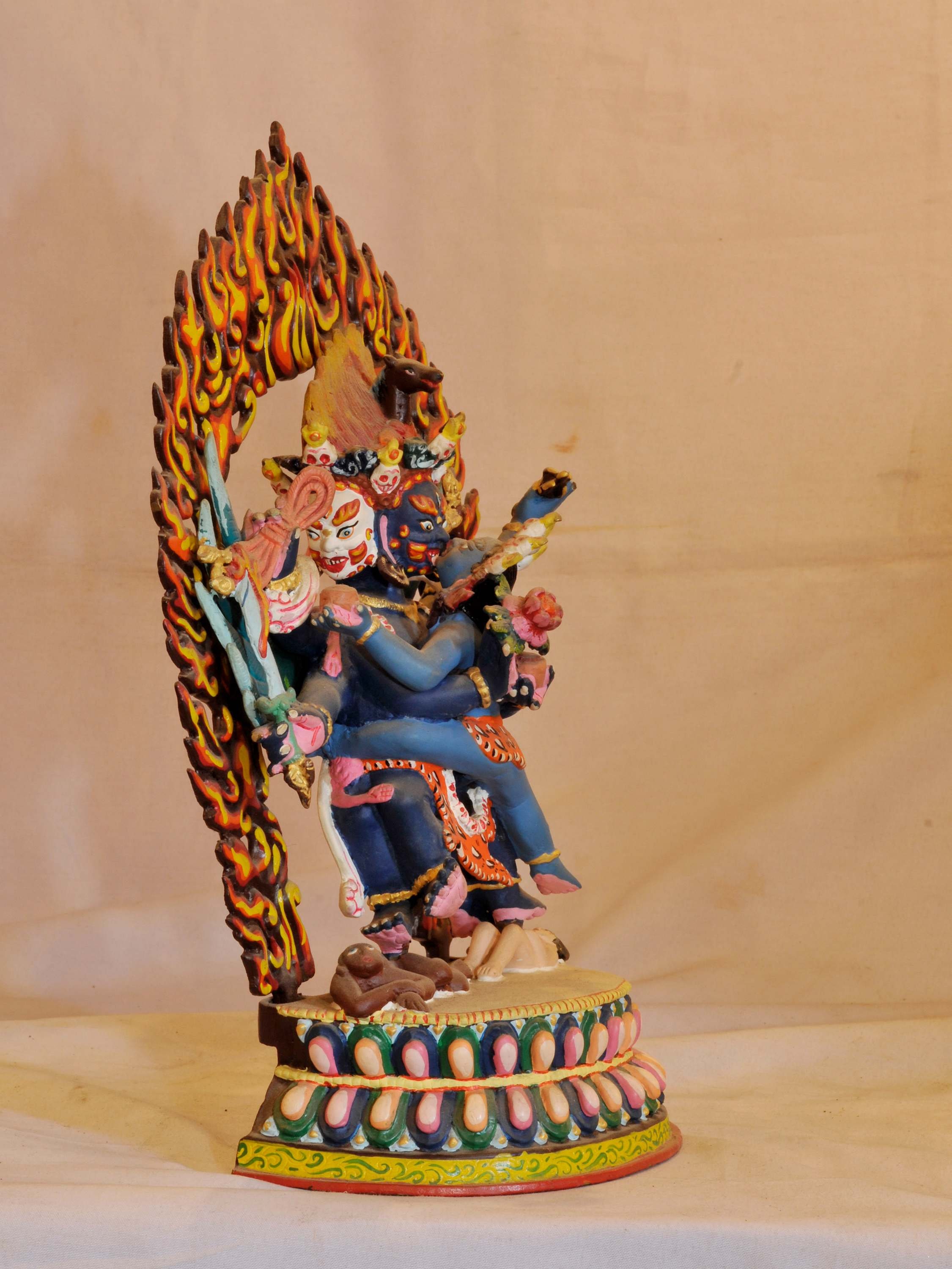 23 CM Statue of Hayagriva Thangka Color Finishing - Etsy