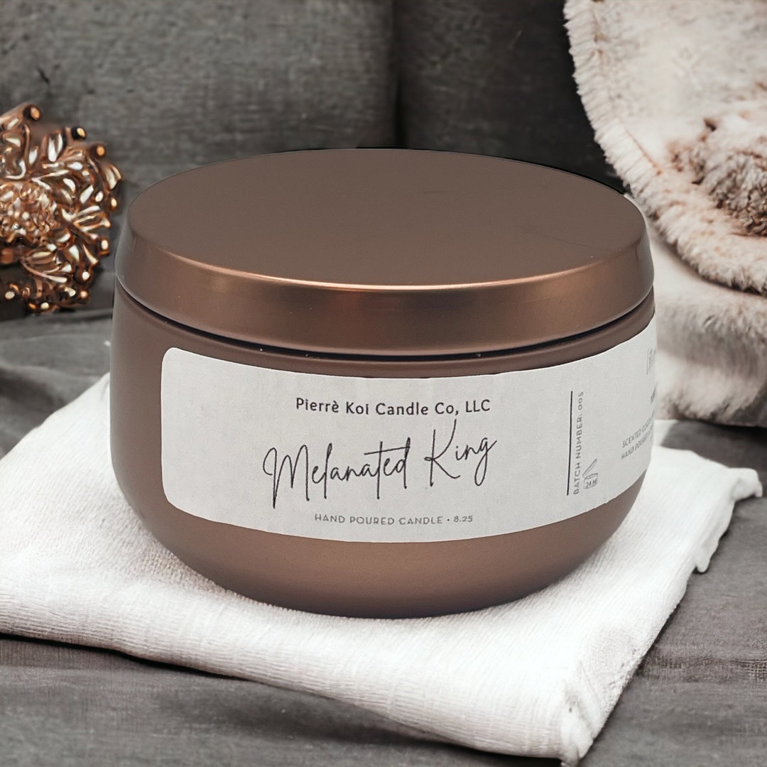Melanated King Natural Soy Wax Candle - Etsy