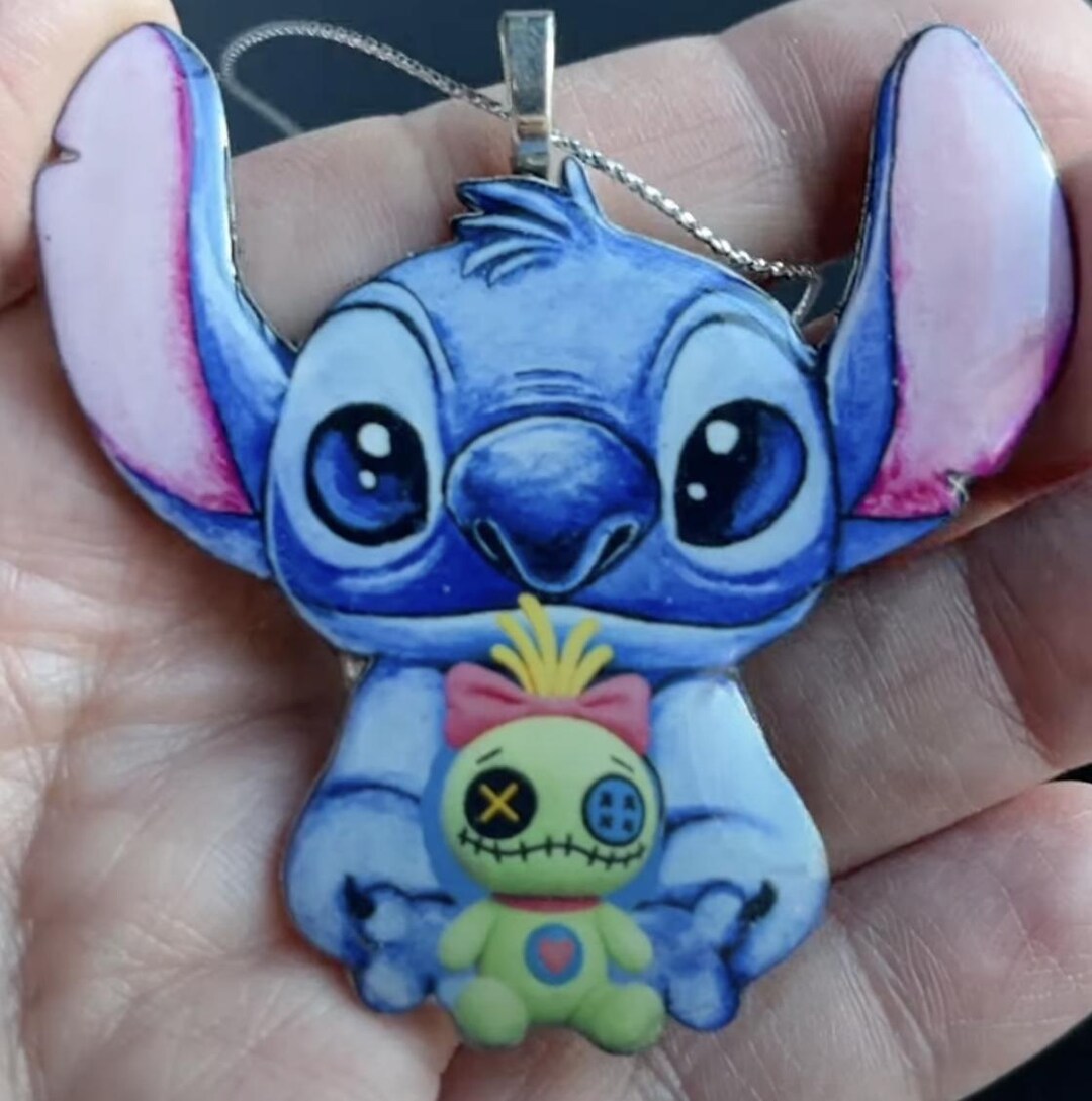 Stitch & Scrump Christmas Hanging Ornament Created From My Previously ...