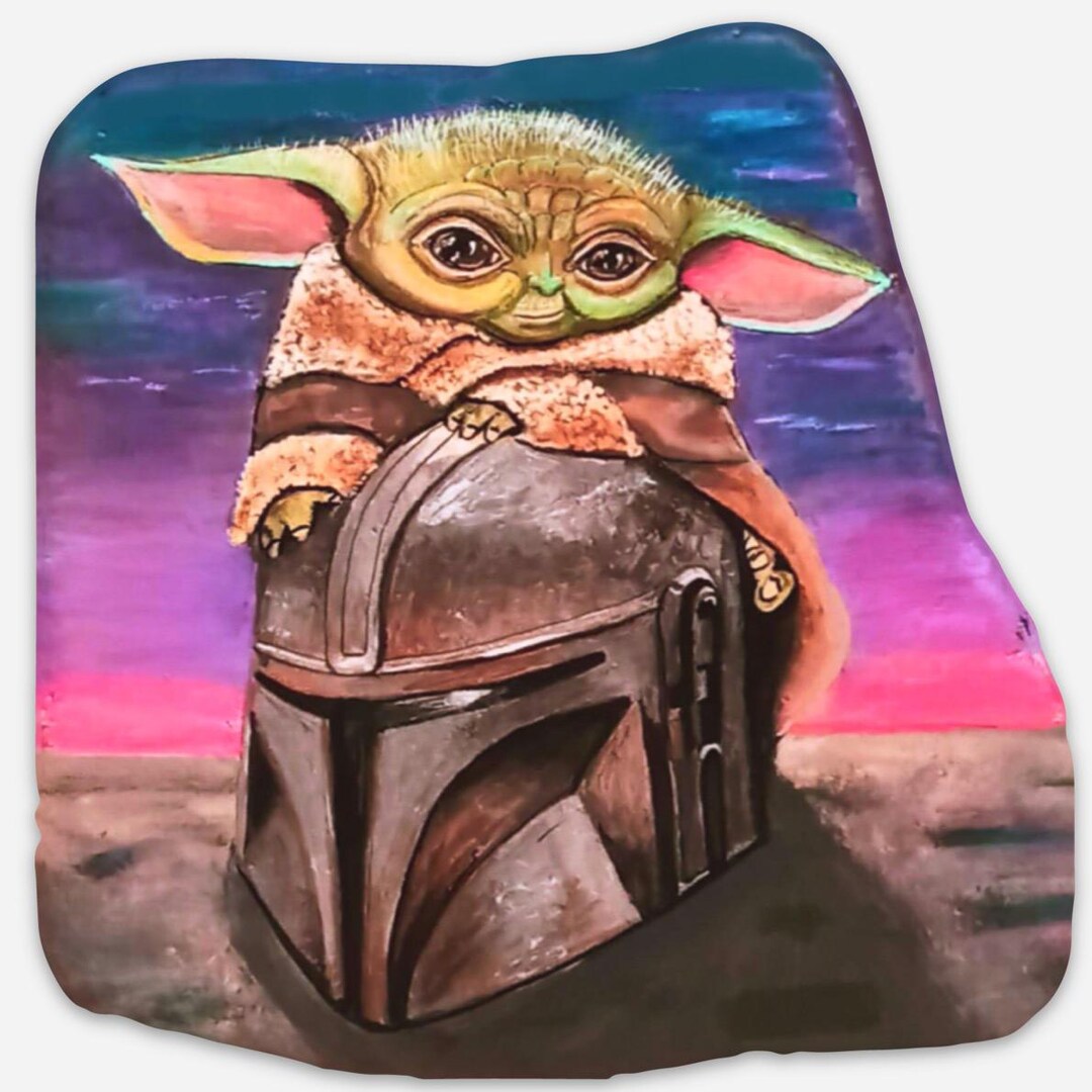 The Mandalorian's Grogu Vinyl Magnet - Etsy Australia