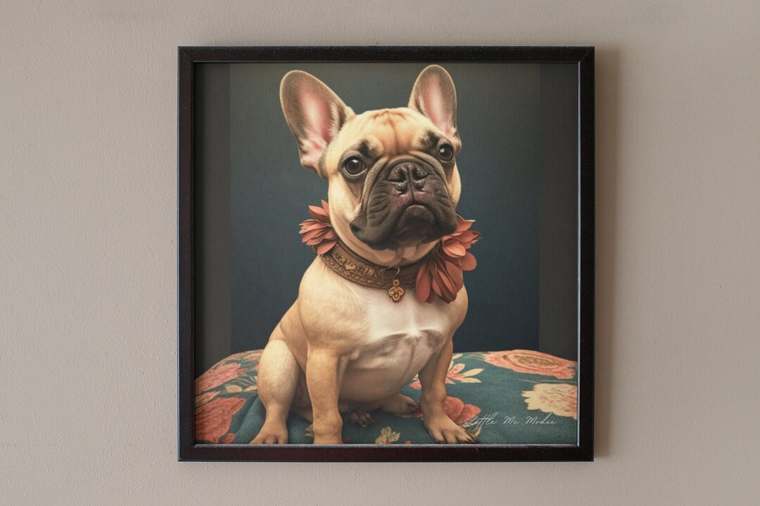 Kahlo's Layla: A French Bulldog's Ode to Frida Kahlo - Etsy