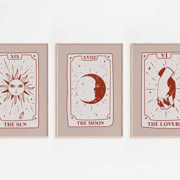 Tarot Card Posters - Etsy