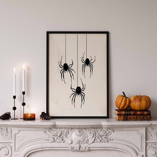 Halloween Poster Bundle 18 PRINTABLES Ghotic Halloween Printables ...