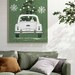 Cute Christmas Poster With Dogs Fun Holiday Wall Art for Kids Pet ...
