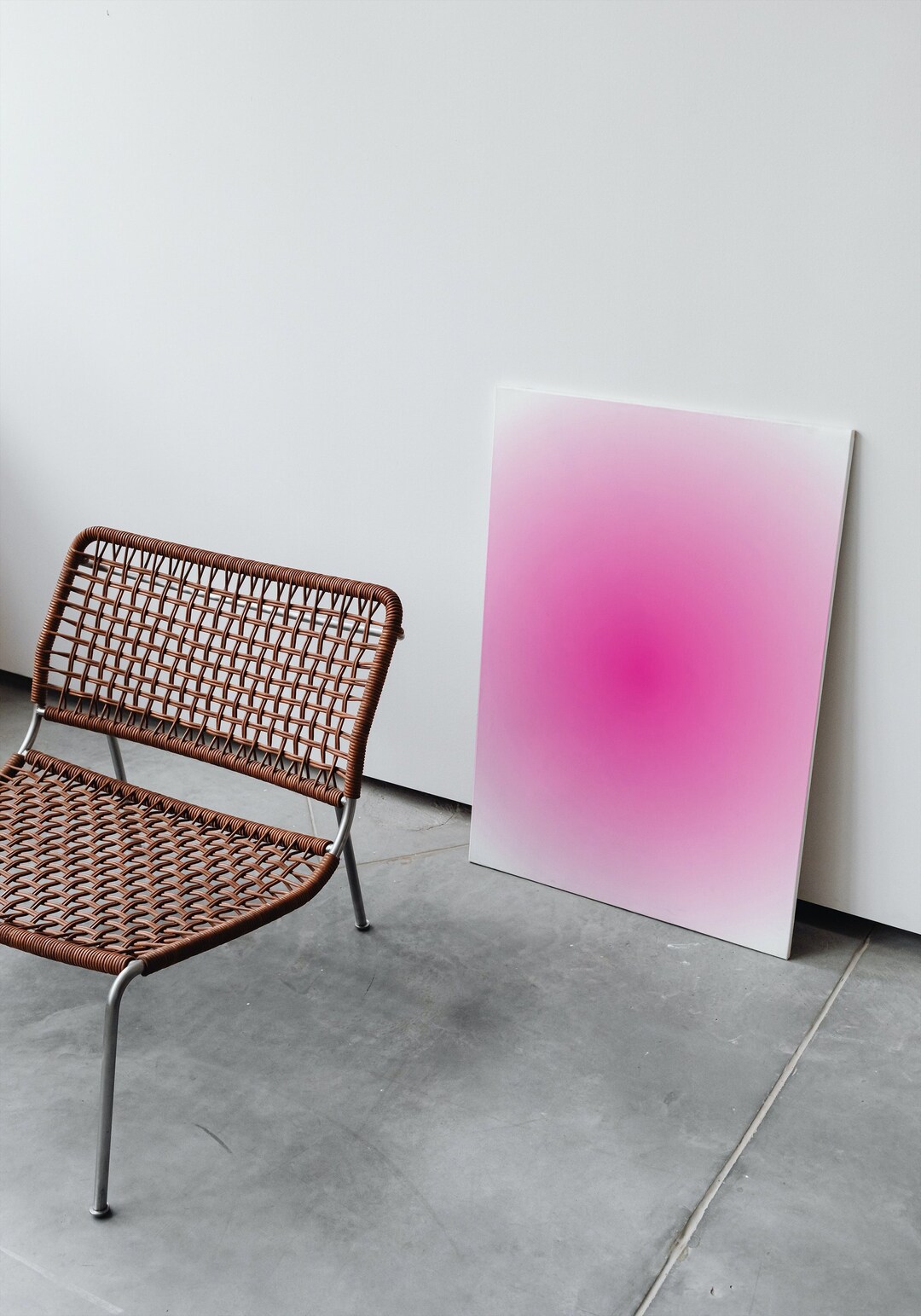 Pink Aura Poster Aura Art Retro Poster Aura Print - Etsy