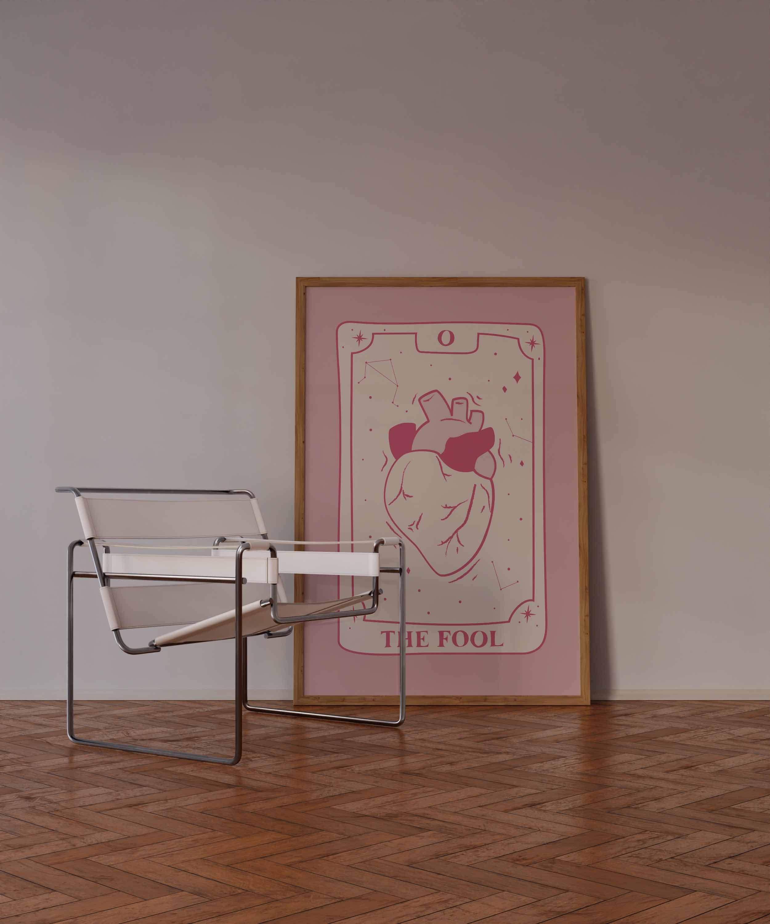 Love Fool Tarot Poster Set Tarot Cards Tarot Art Tarot Art Poster DUO ...