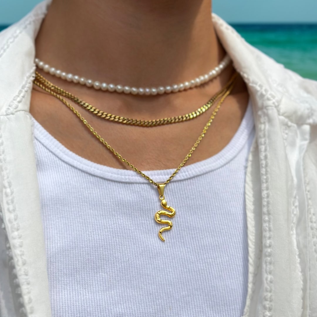 18K Gold Snake Chain 2mm Twisted Rope Necklace - Etsy