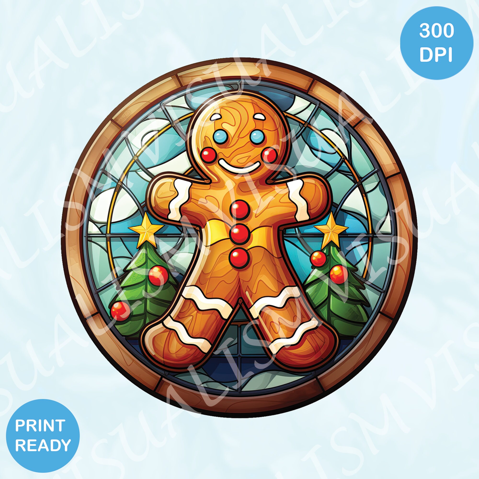 20 Stained Glass Gingerbread Man Clipart for Stained Glass Window ...