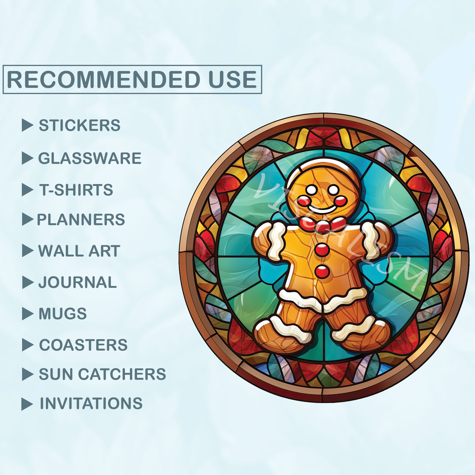 20 Stained Glass Gingerbread Man Clipart for Stained Glass Window ...