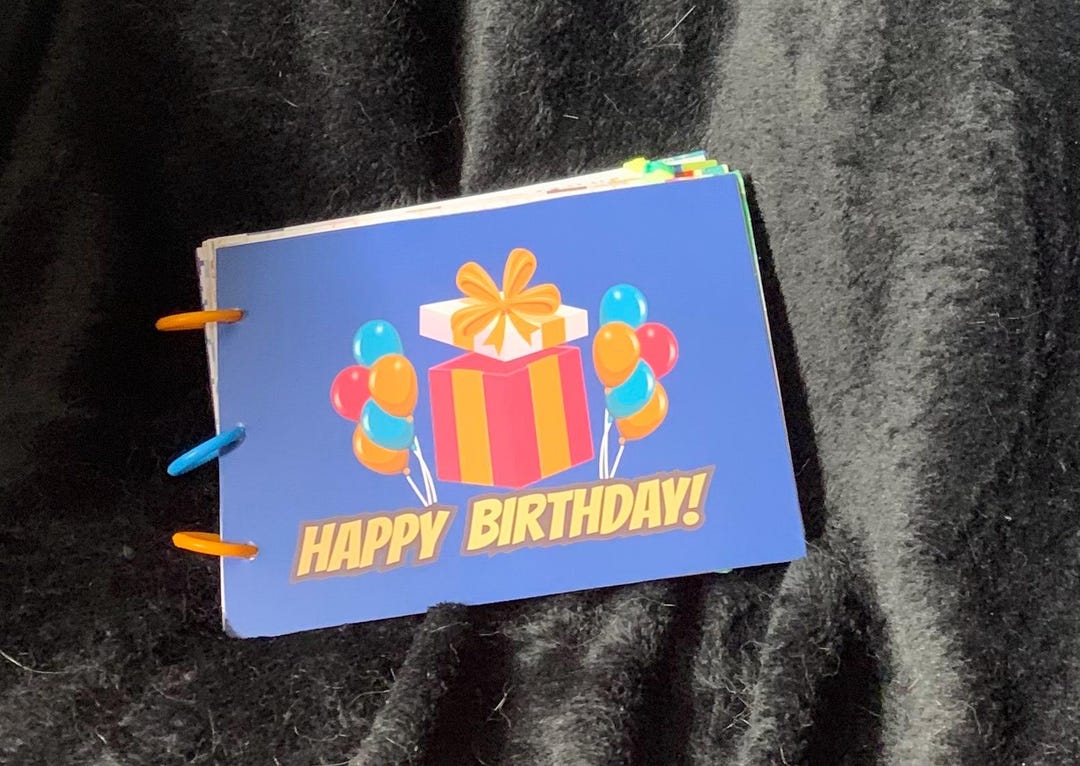 Birthday Boy Junk Journal - Etsy