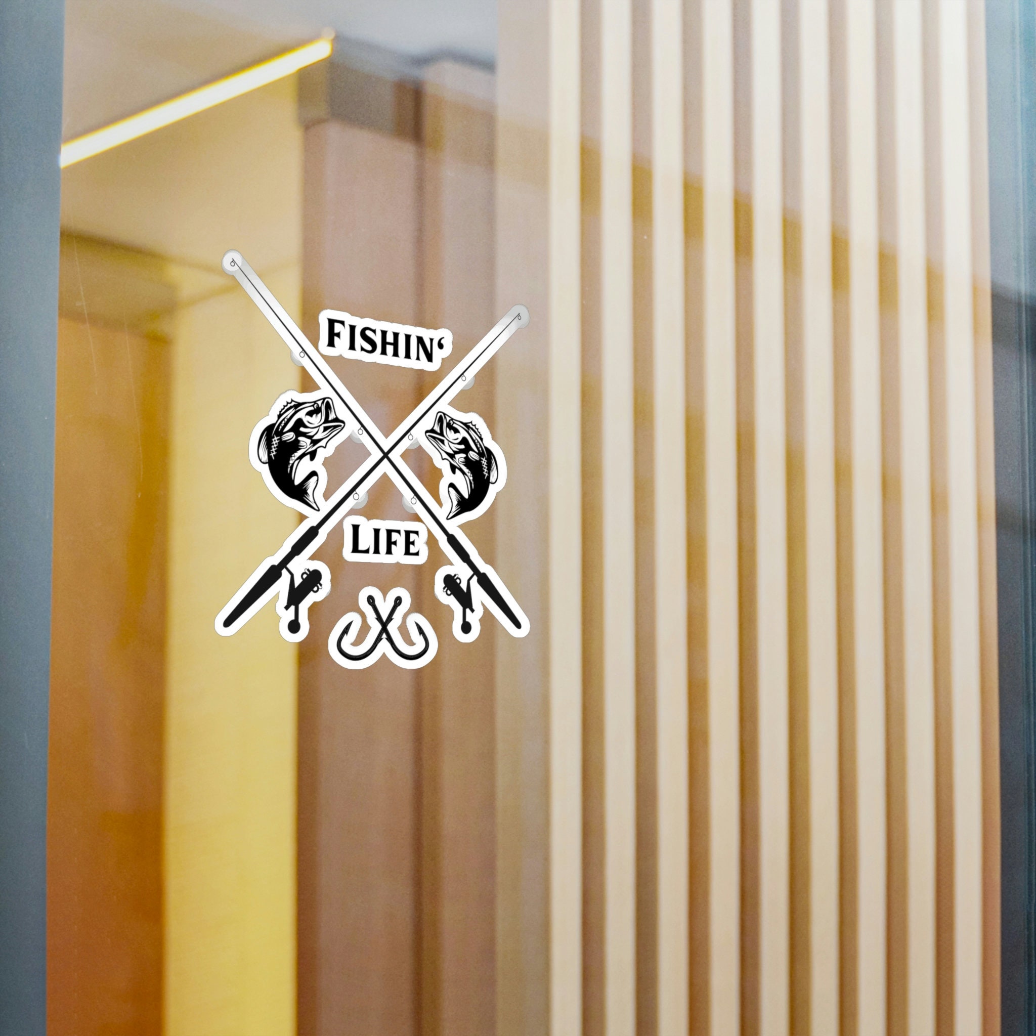 Fishing Life, Fishin' Life Vinyl Decals - Etsy
