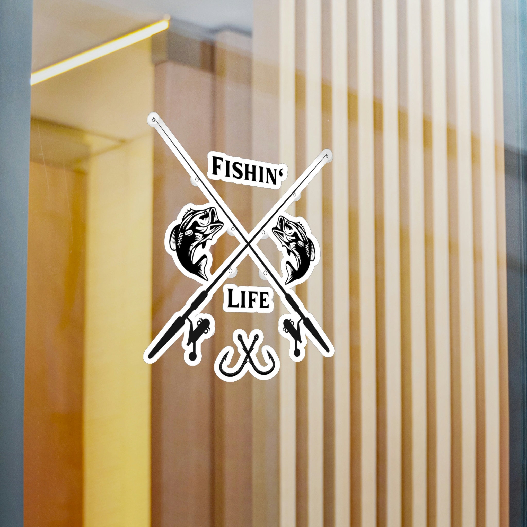Fishing Life, Fishin' Life Vinyl Decals - Etsy
