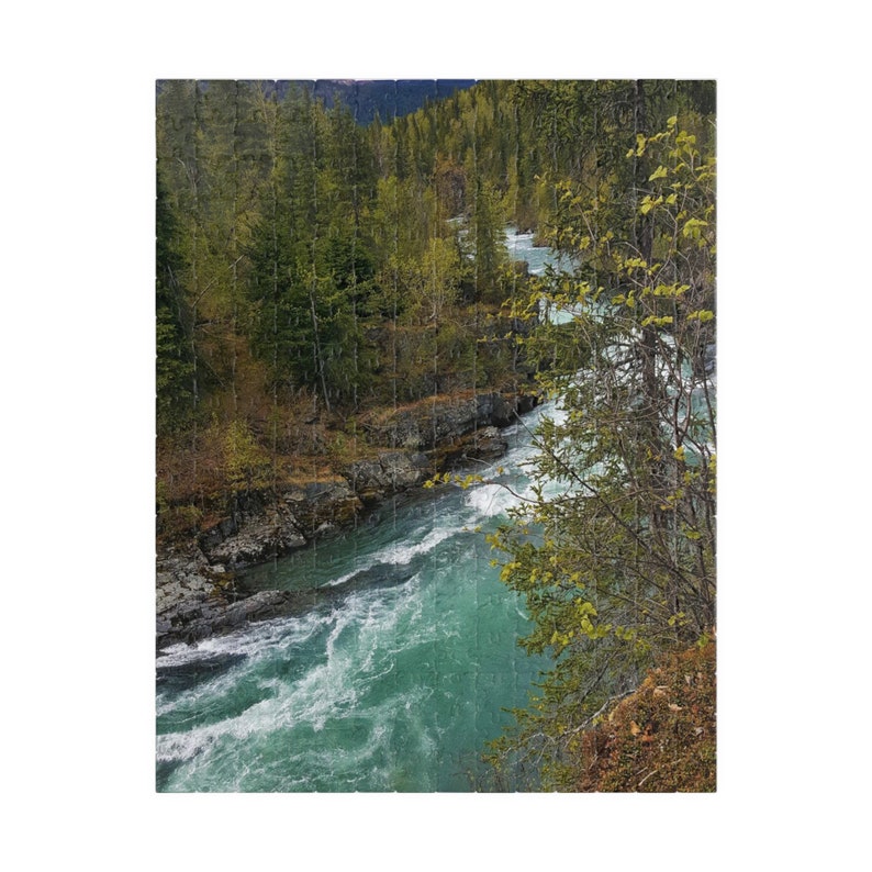 Alaska Puzzle, Seward Highway, Turnagain Pass, Mountains, River, Scenic ...