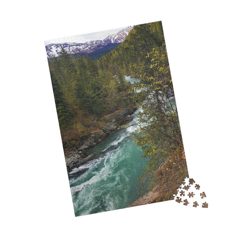 Alaska Puzzle, Seward Highway, Turnagain Pass, Mountains, River, Scenic ...