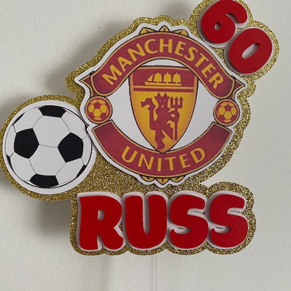 Football Cake Topper - Etsy UK