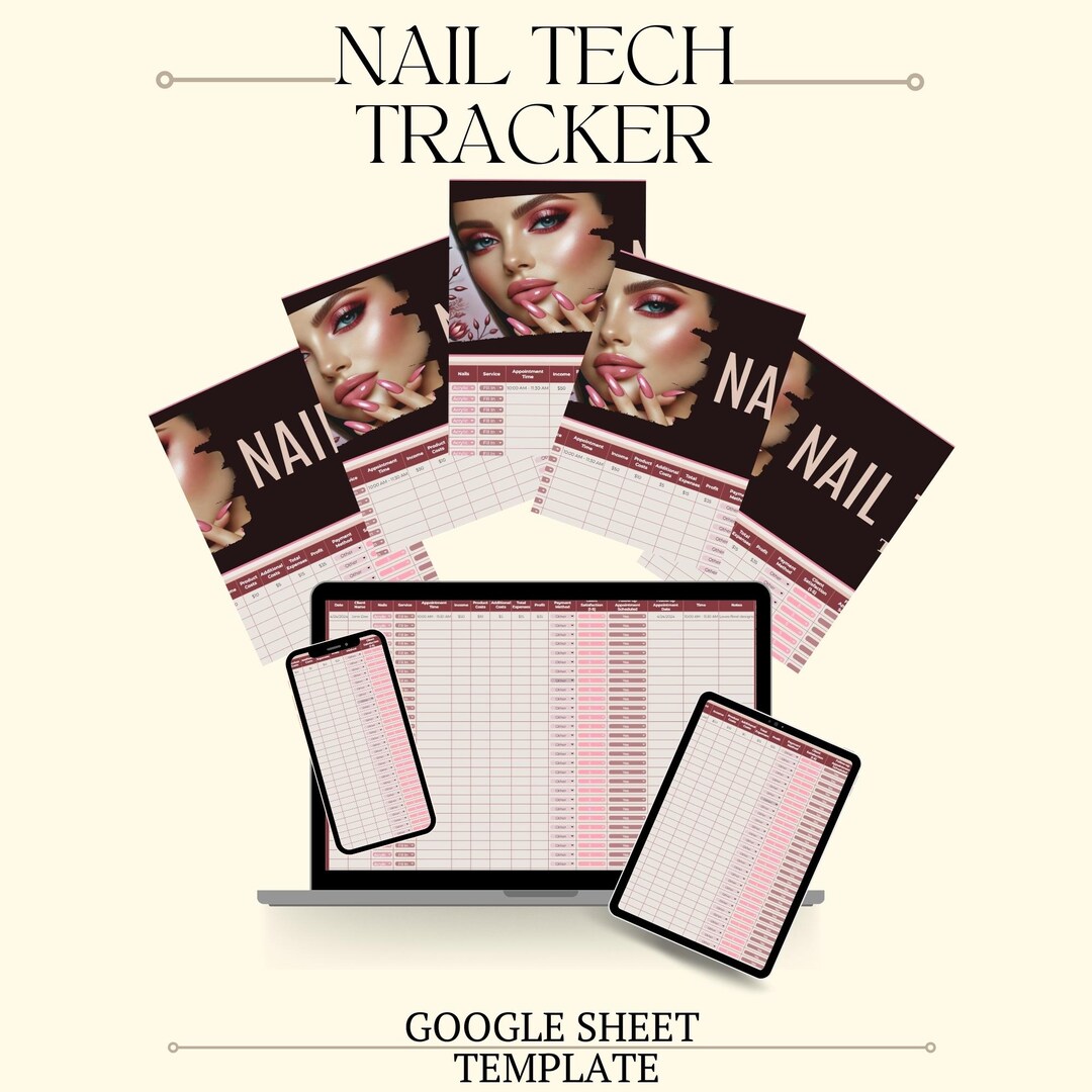 Nail Tech Tracker: Client Record, Appointment & Business Management ...