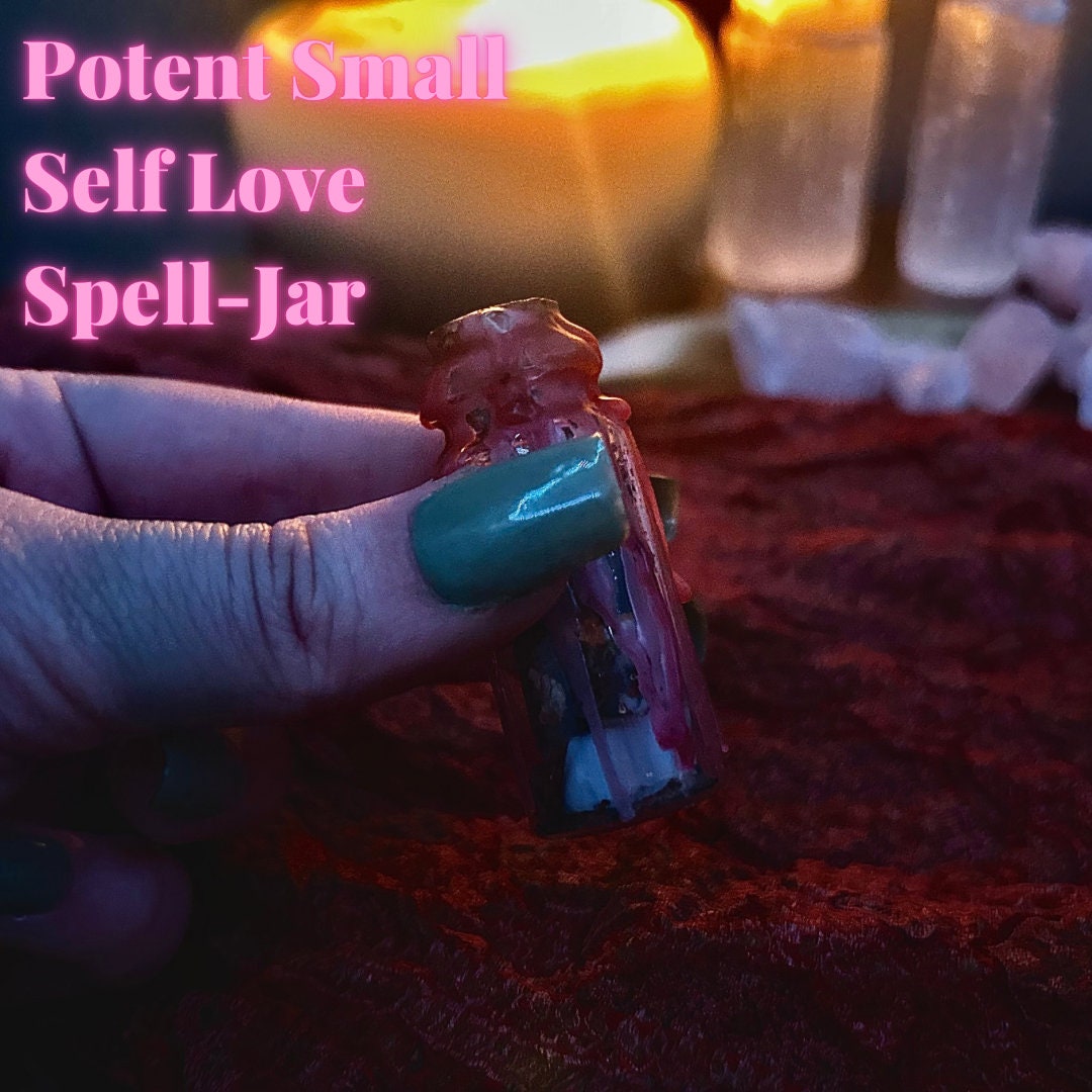 POWERFUL Self-love Spell Jar Self-esteem Healing Value - Etsy