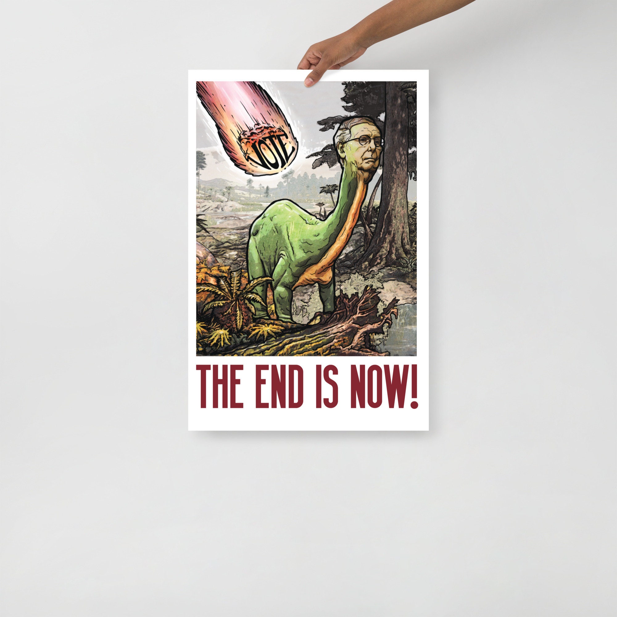 The End is Now Vote Poster Print - Etsy