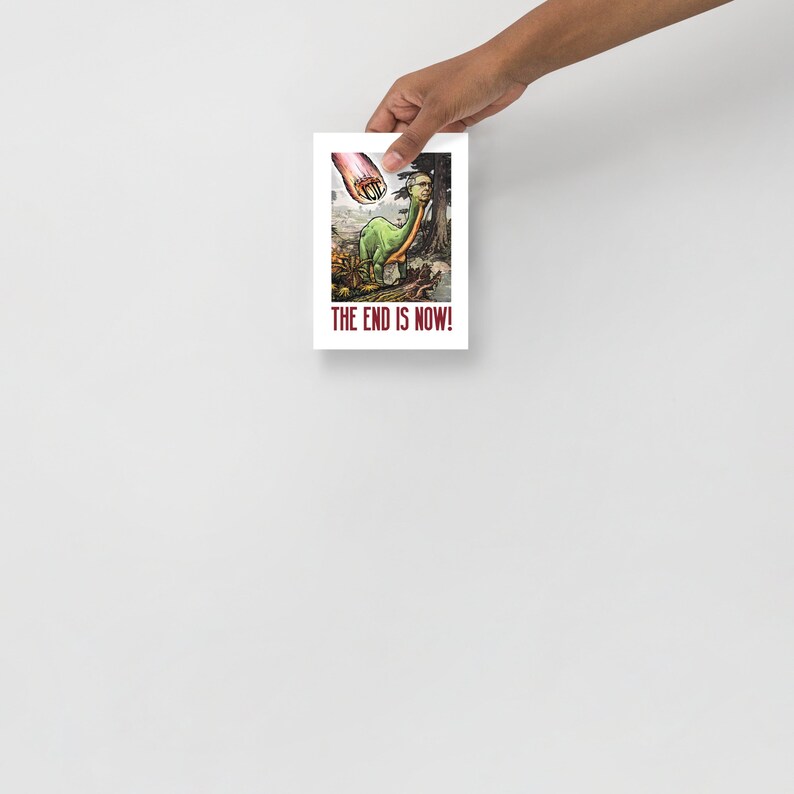 The End is Now Vote Poster Print - Etsy