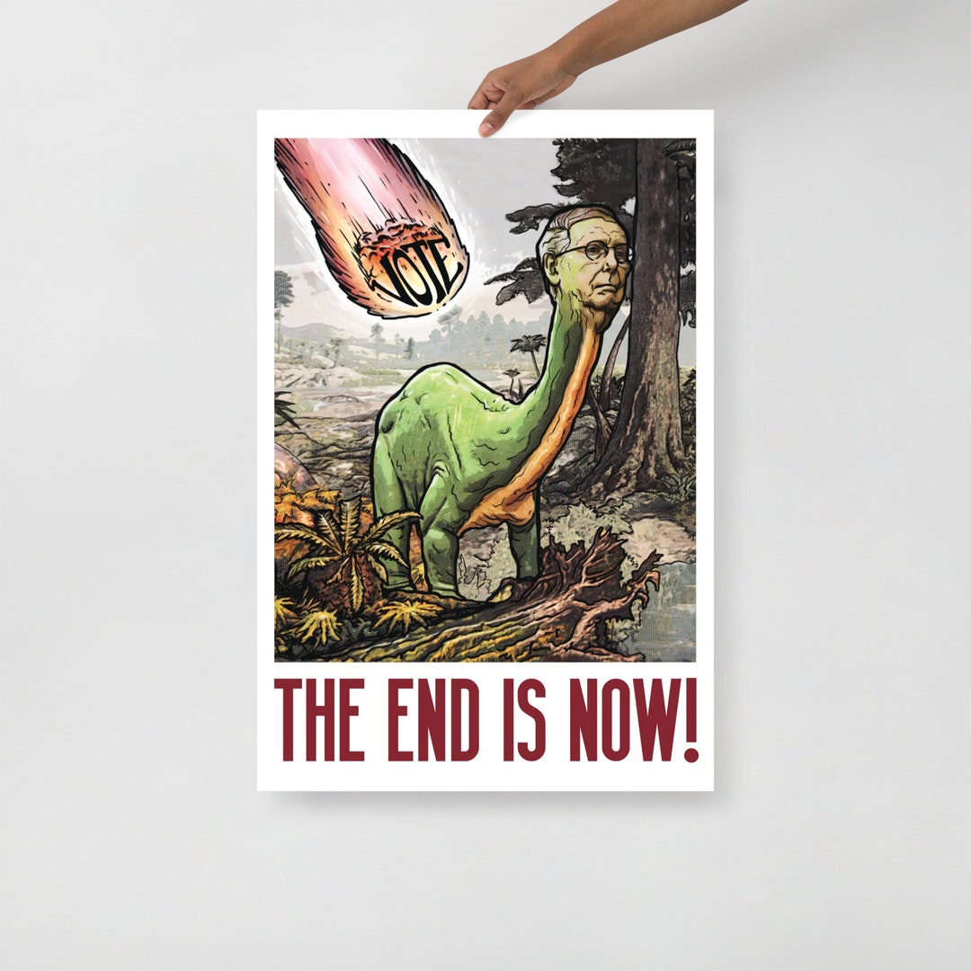 The End is Now Vote Poster Print - Etsy