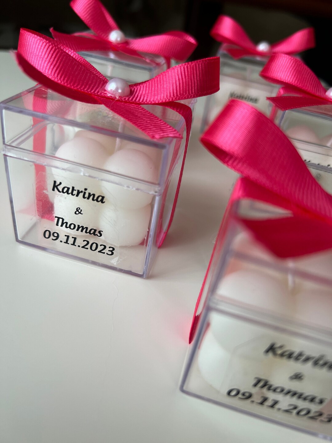 Personalized Wedding Candle Favors For Guest Engagement Candle Favors