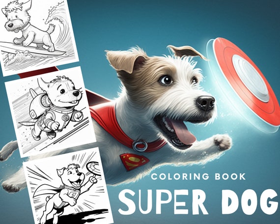 Superdog Coloring Pages
