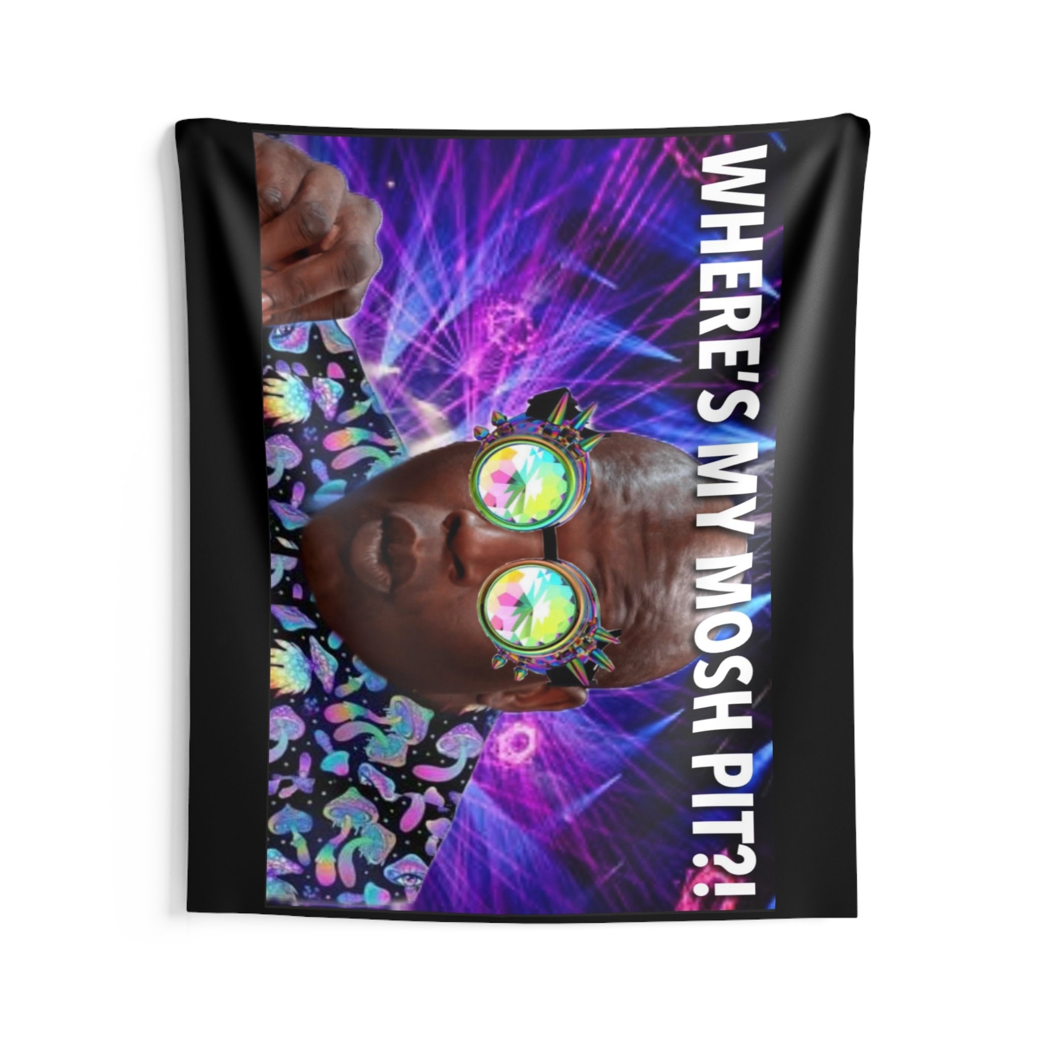 Diesel Shaq Mosh Pit Rave Indoor Wall Tapestries - Etsy