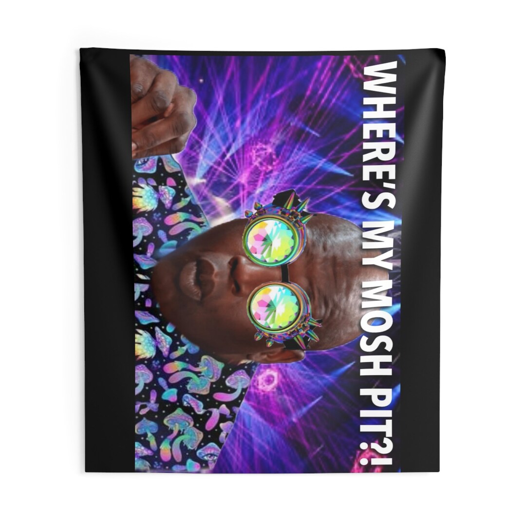 Diesel Shaq Mosh Pit Rave Indoor Wall Tapestries - Etsy